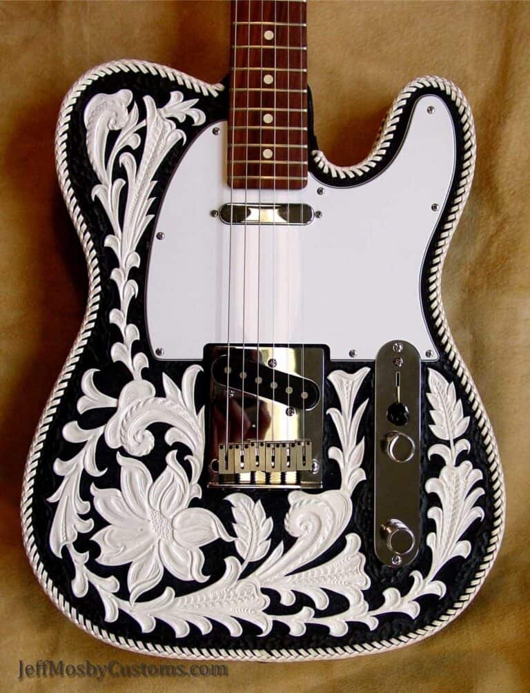 Leather Guitar Covers | Jeff Mosby Customs