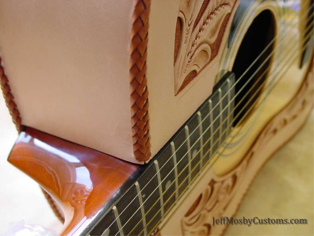 Leather Guitar Covers | Jeff Mosby Customs
