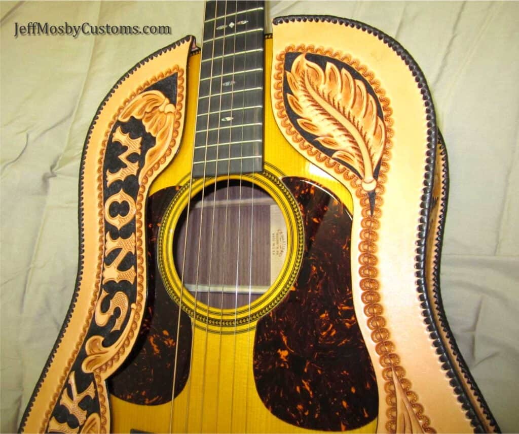 Leather Guitar Covers | Jeff Mosby Customs