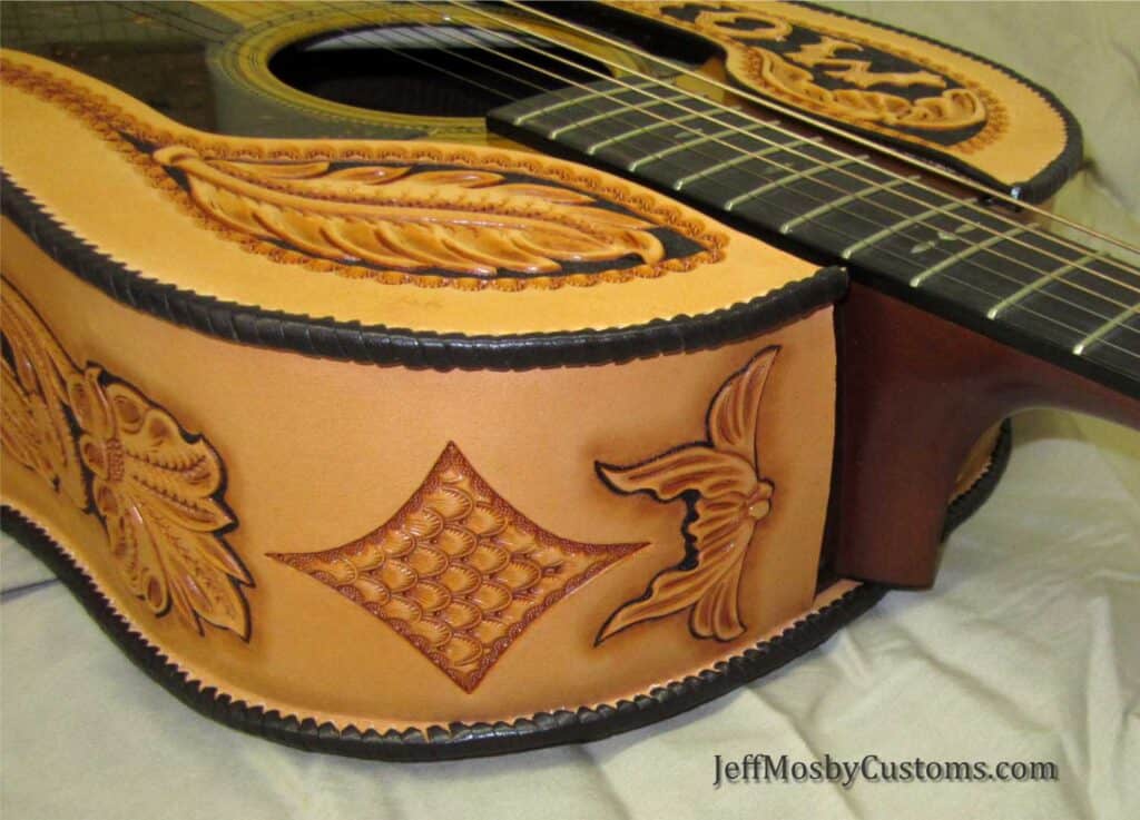 Leather Guitar Covers | Jeff Mosby Customs