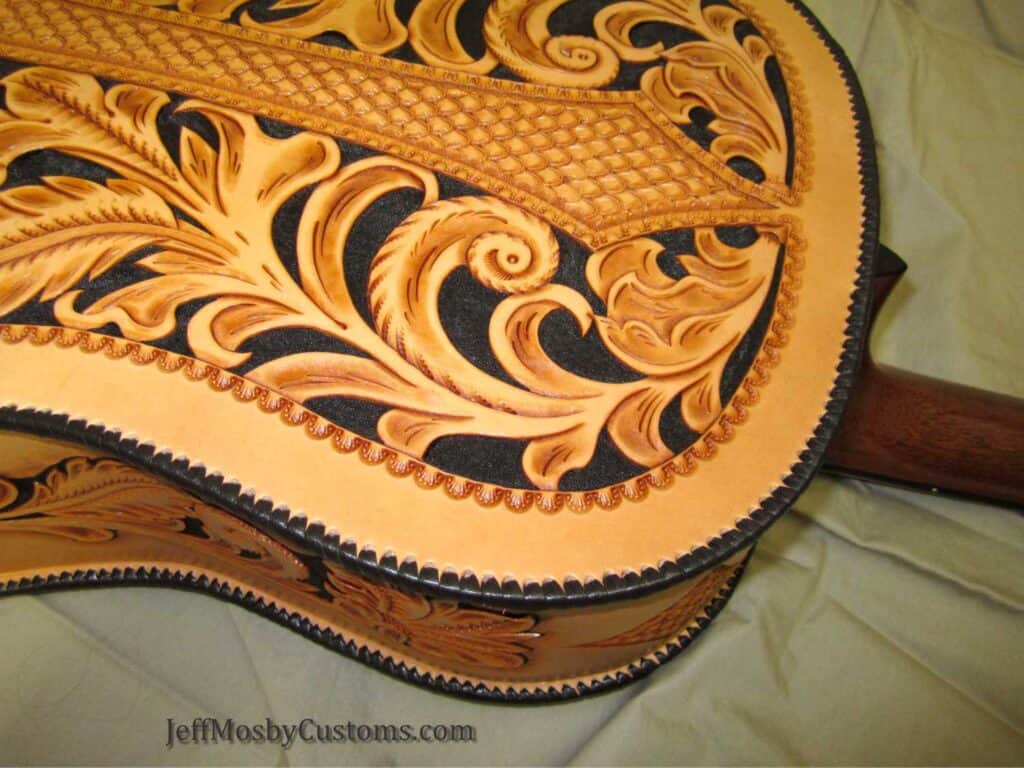 Leather Guitar Covers | Jeff Mosby Customs